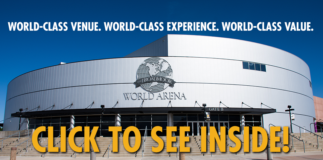 Arena Info & Non-Profit Info | Broadmoor World Arena