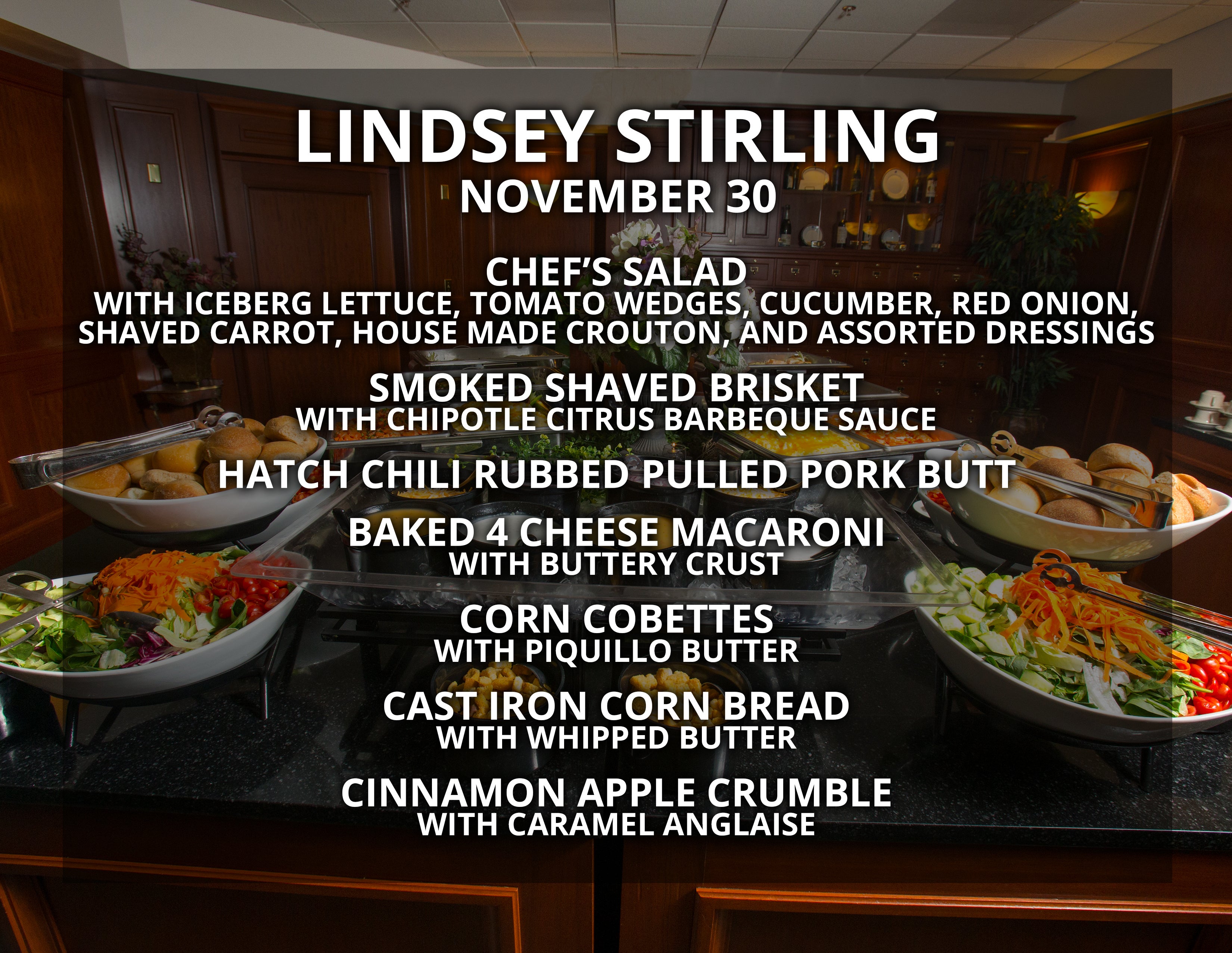 Dining and Parking For Your Upcoming Show - Lindsey Stirling